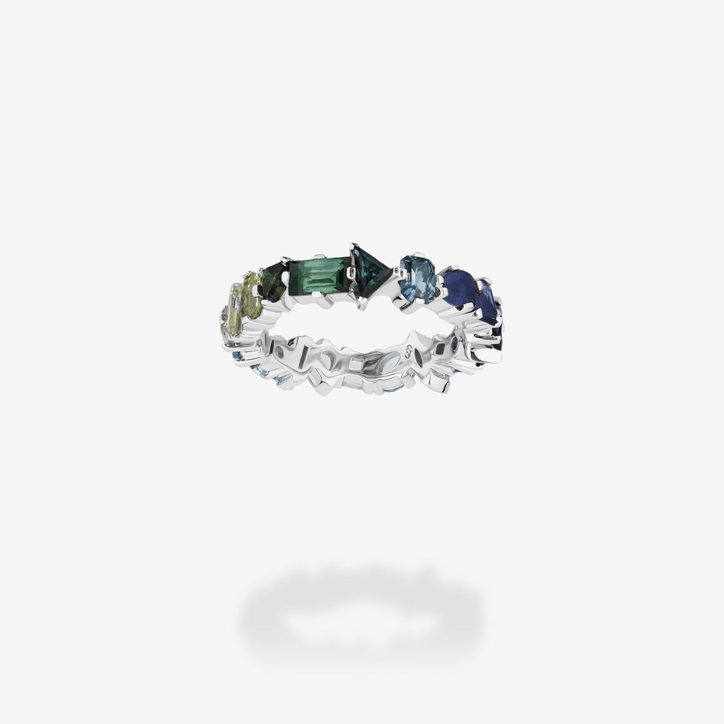 Dancing Ring - Blue to Green – Josefina Bailleres